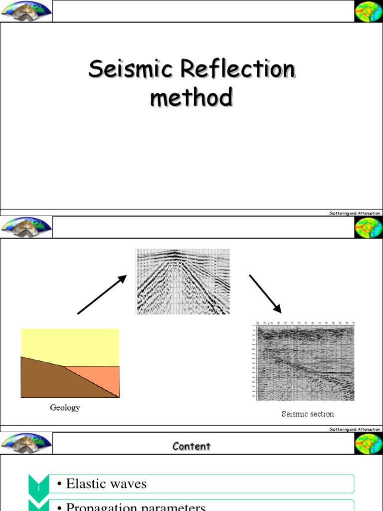 Seismic Reflection Method - V3 | Download Free PDF | Reflection ...
