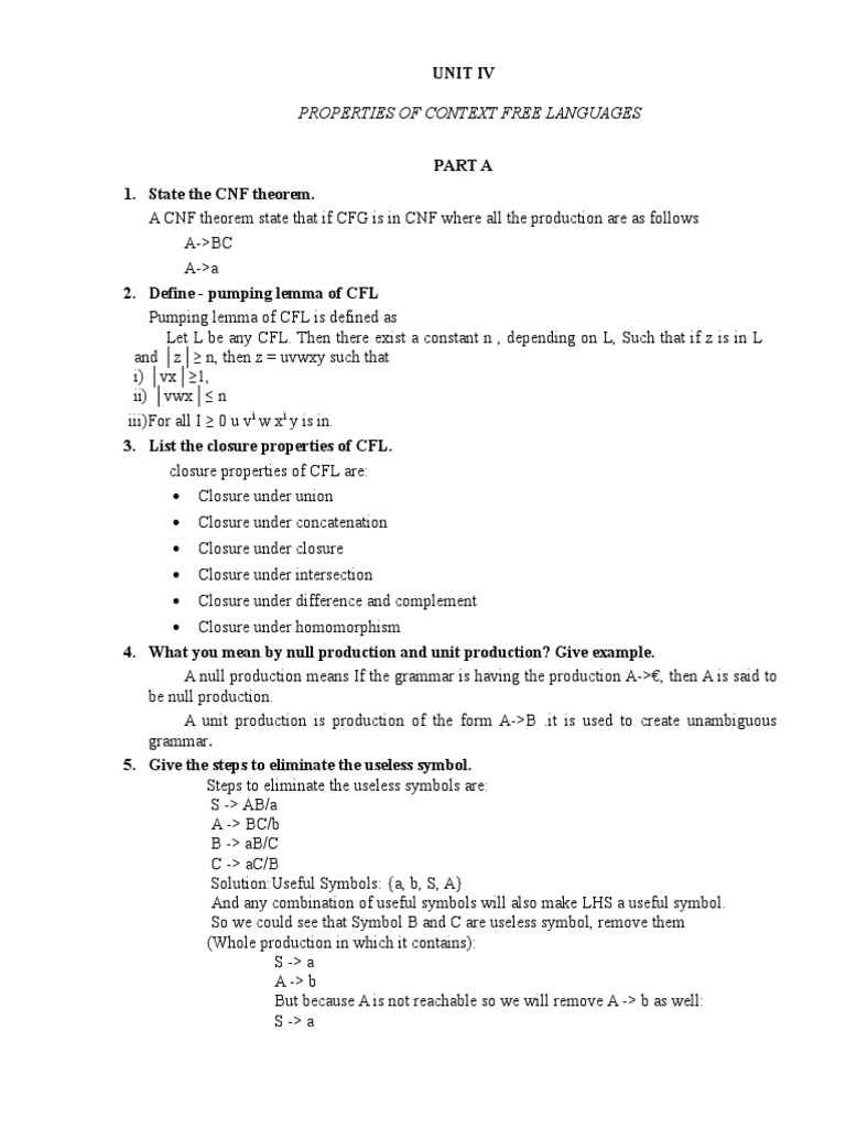 CS8501 Theory of Computation Unit 4 2M | PDF | Applied Mathematics | Theoretical Computer Science