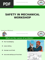 Workshop Safety Rules | PDF | Personal Protective Equipment | Safety