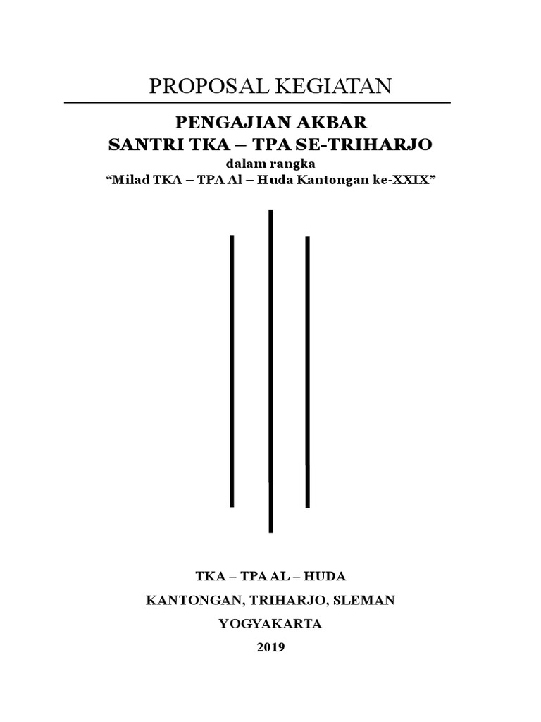 Proposal Milad Tpa | PDF