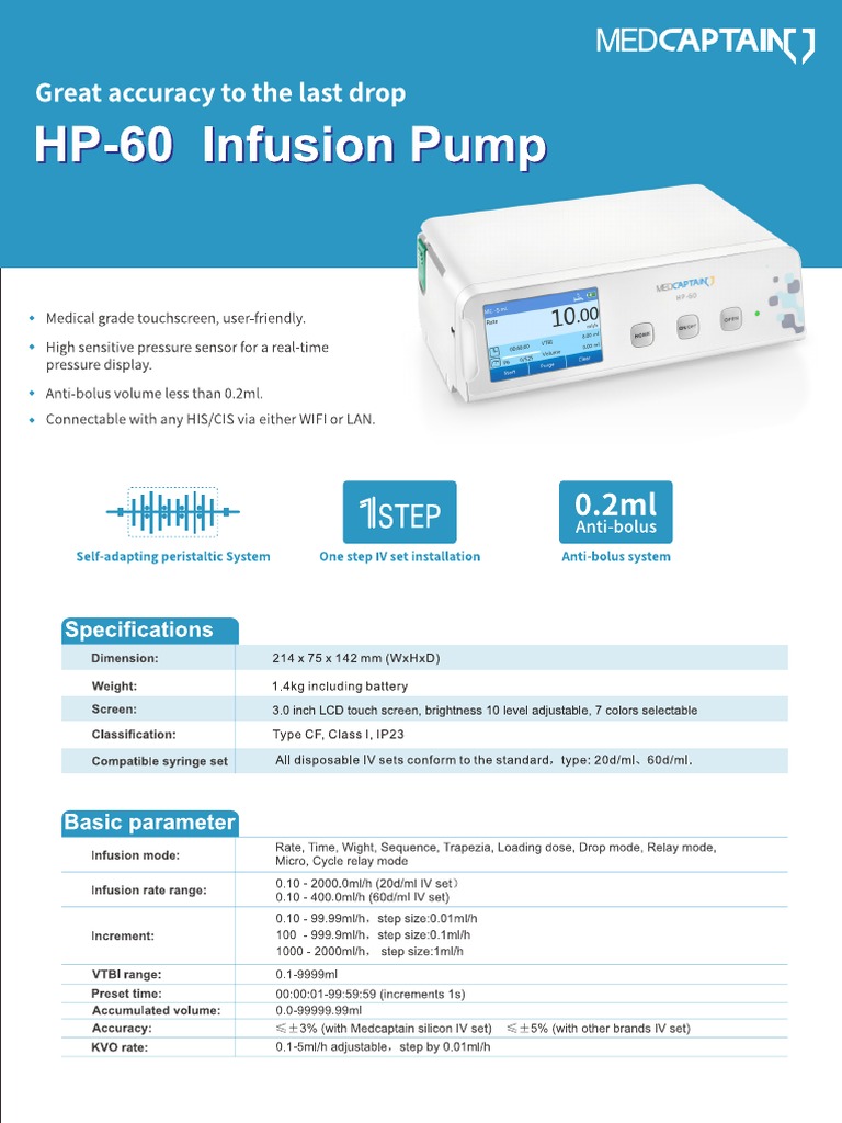 HP-60 Datasheet Version3.0 | PDF