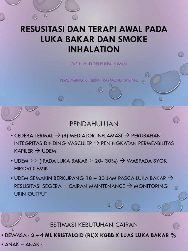 26.resusitasi Burn EMSB | PDF