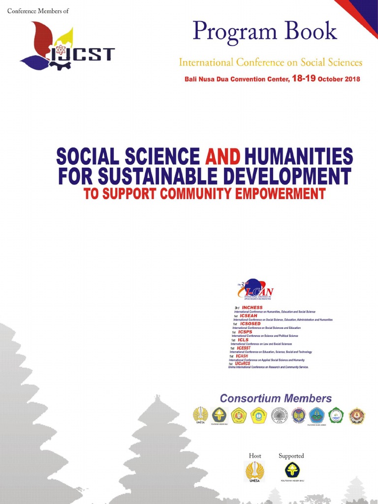 Book Program ICSS 2018 | PDF | University | Science