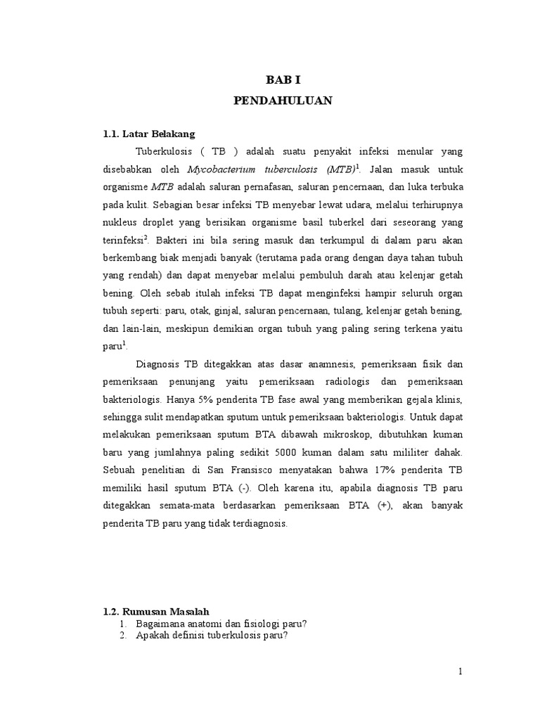Lapsus Radiologi TB Paru | PDF