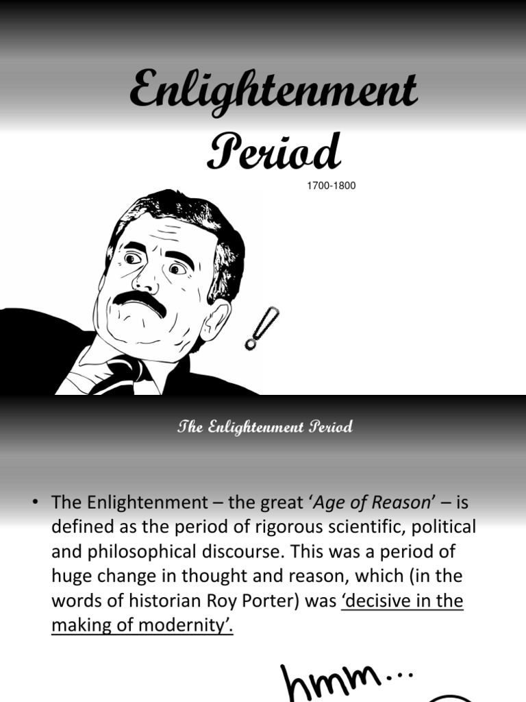 Age Of Enlightenment Cartoon