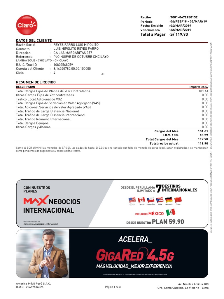 Claro Pdf Teléfonos Móviles Servicio De Mensajes Multimedia