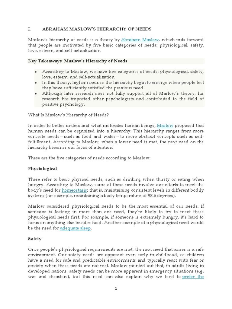 Human Relations Theories | PDF | Self Actualization | Motivation