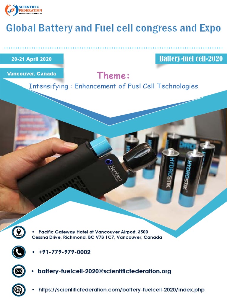 Global Battery and Fuel Cell Congress and Expo: Theme | PDF | Fuel Cell ...