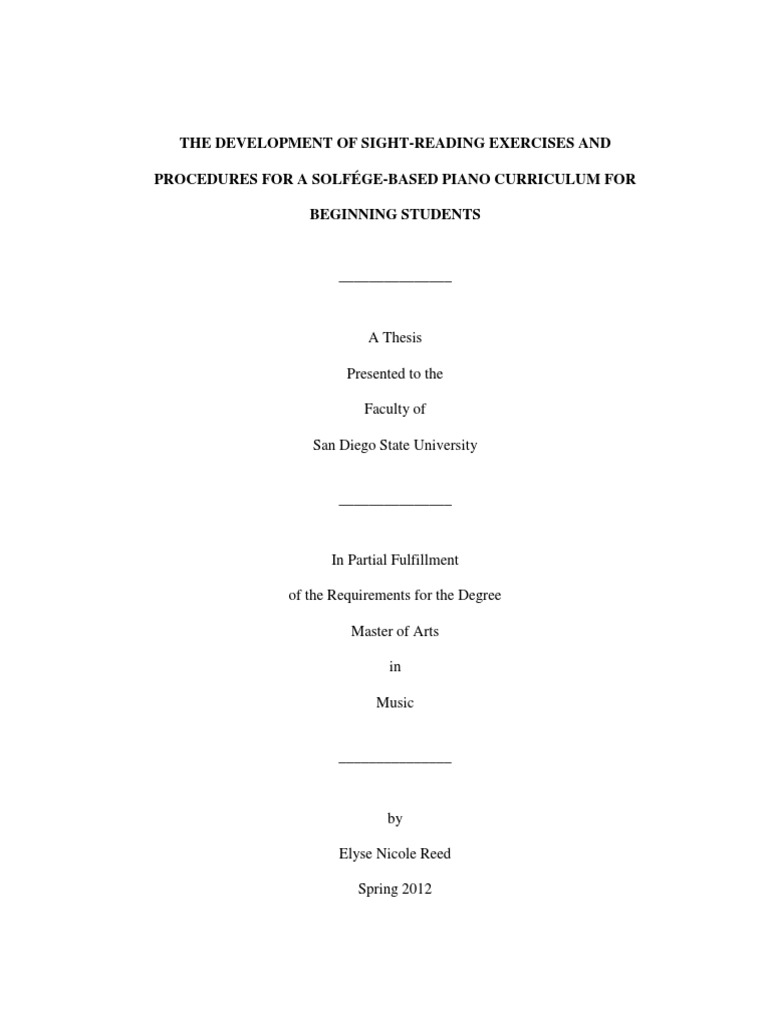 the-development-of-sight-reading-exercises-pdf-music-education