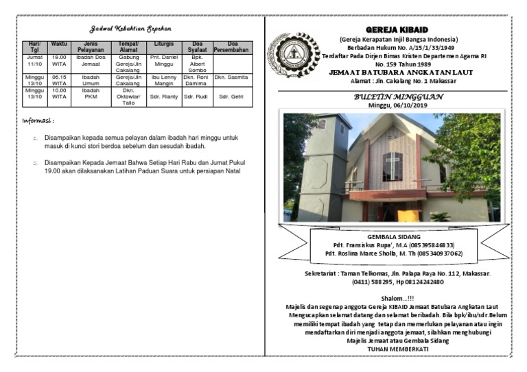Gereja Kibaid 06-10 | PDF