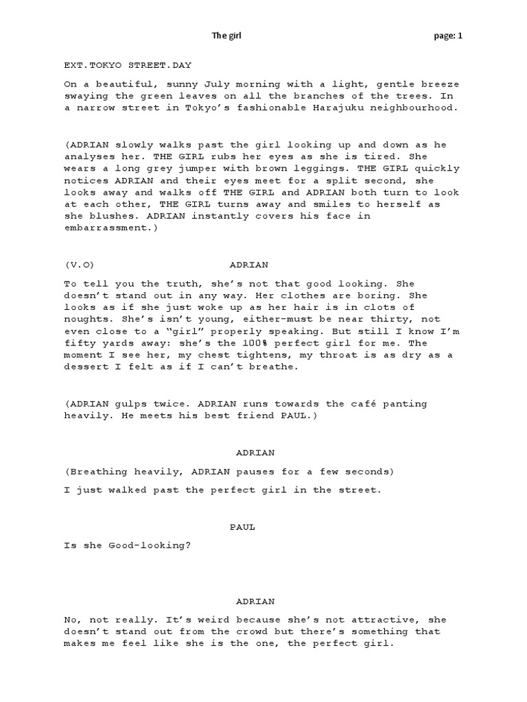 The Girl | PDF