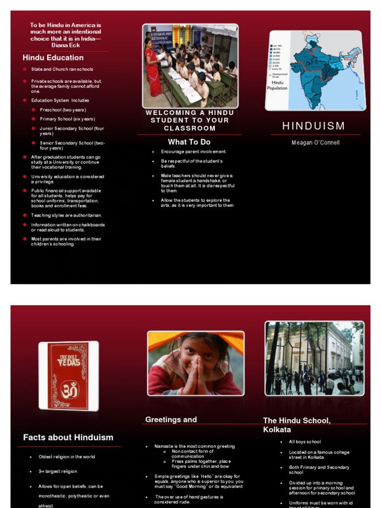 Hindu Brochure 1 | PDF | Behavior Modification | Learning