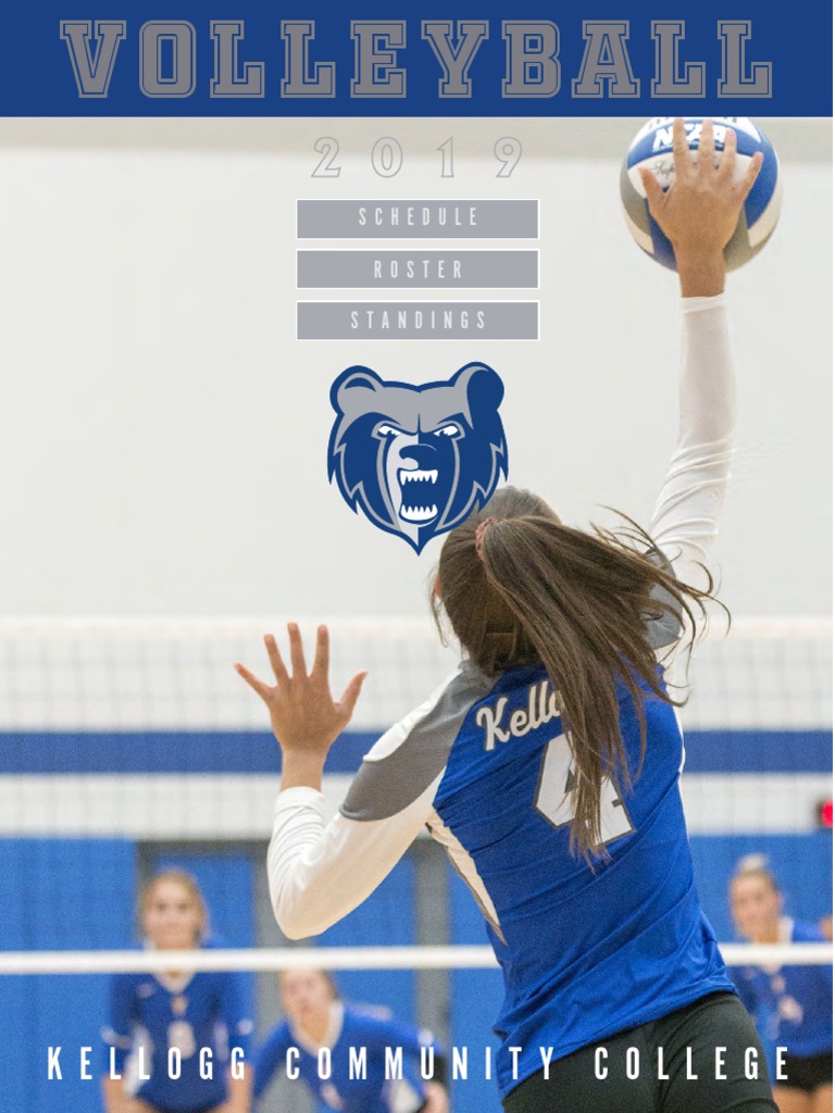2019-20 KCC Women's Volleyball Media Guide | PDF | Michigan | Sports