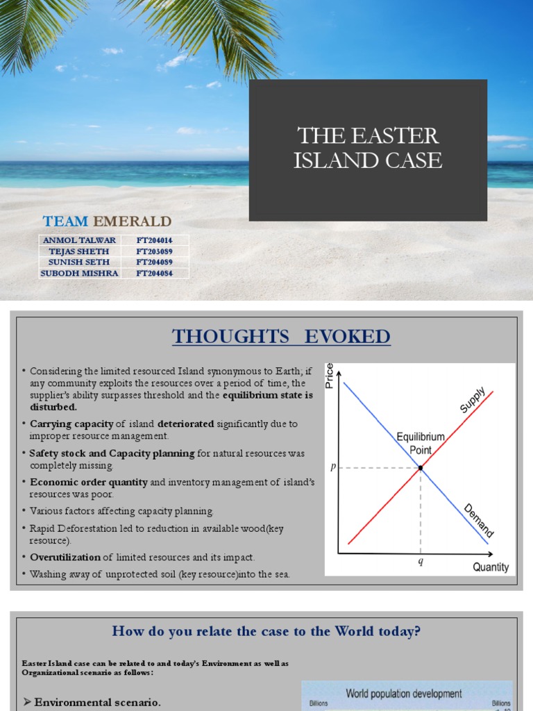 Team Emerald - The Easter Island Case | PDF | Resource Depletion ...