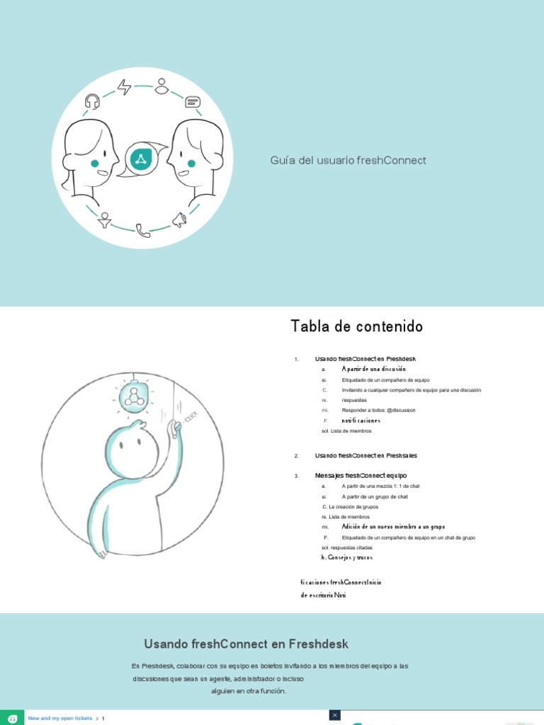 Freshconnect User Guide - En.es | PDF | Chat en linea | Point and Click