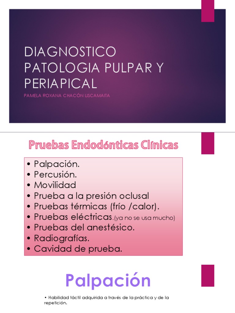 247209588-Diagnostico-Patologia-Pulpar-y-Periapical.pdf | Odontología | Epidemiología