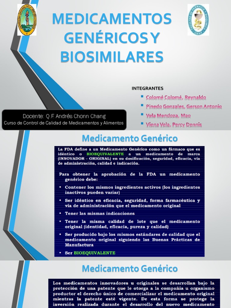 Genéricos | PDF