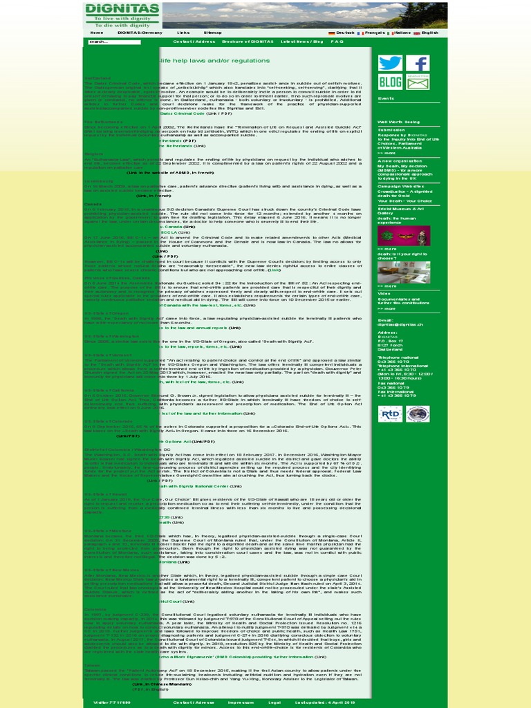 Guide to End-of-Life Laws and Regulations in Various Countries ...