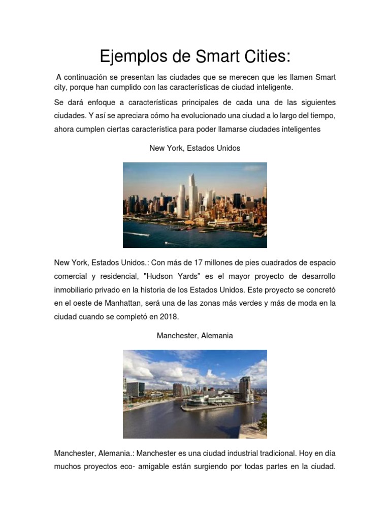 Anexo para Marco Teorico SMART CITIES | PDF | Dinamarca | Energía y ...