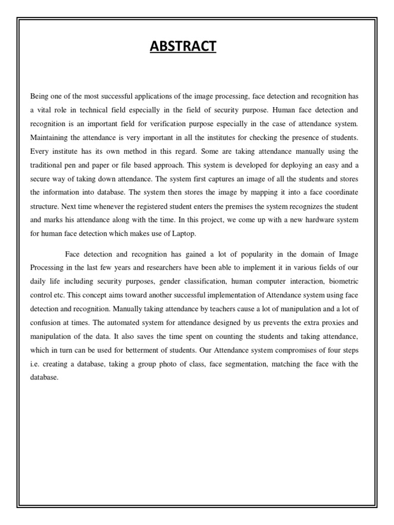 Smart Attendance System Using Python Pdf Statistical Classification Programming Language 4378