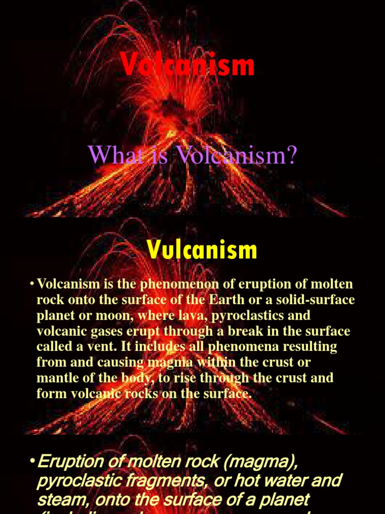 Volcanism | PDF | Volcano | Plate Tectonics