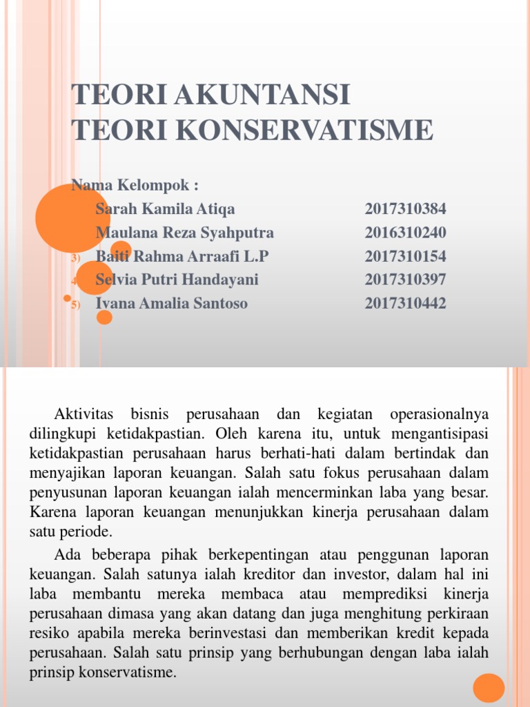 Teori Konservatisme | PDF