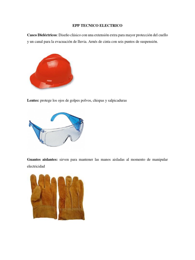 EPP Tecnico Elestricista | PDF