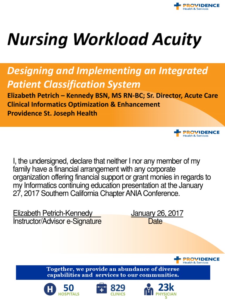 Nursing Workload Acuity | PDF | Health Informatics | Nursing