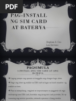 S31 User Manual Tagalog | PDF