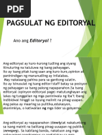Editoryal Sample | PDF