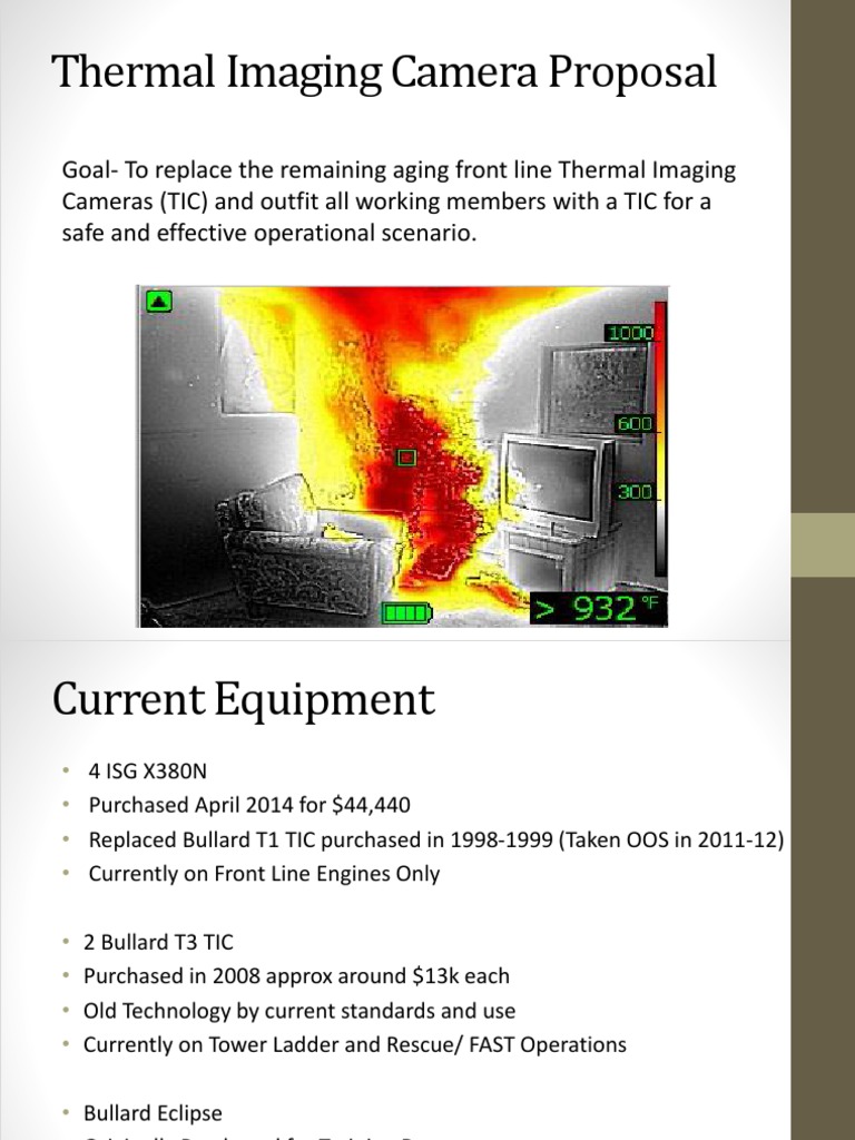 Thermal Imaging Camera Proposal | PDF | Manufactured Goods | Vehicles