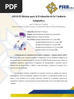 Evaluación ABAS-II de Conducta Adaptativa | PDF | Comunicación ...