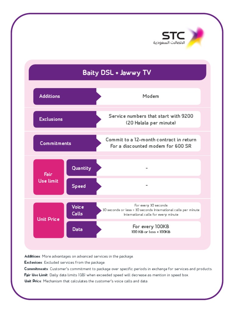 Telecom Package Details & Offers | PDF
