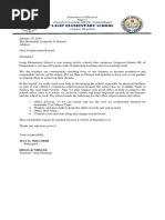 Request Letter To DPWH | PDF | Government | Philippines