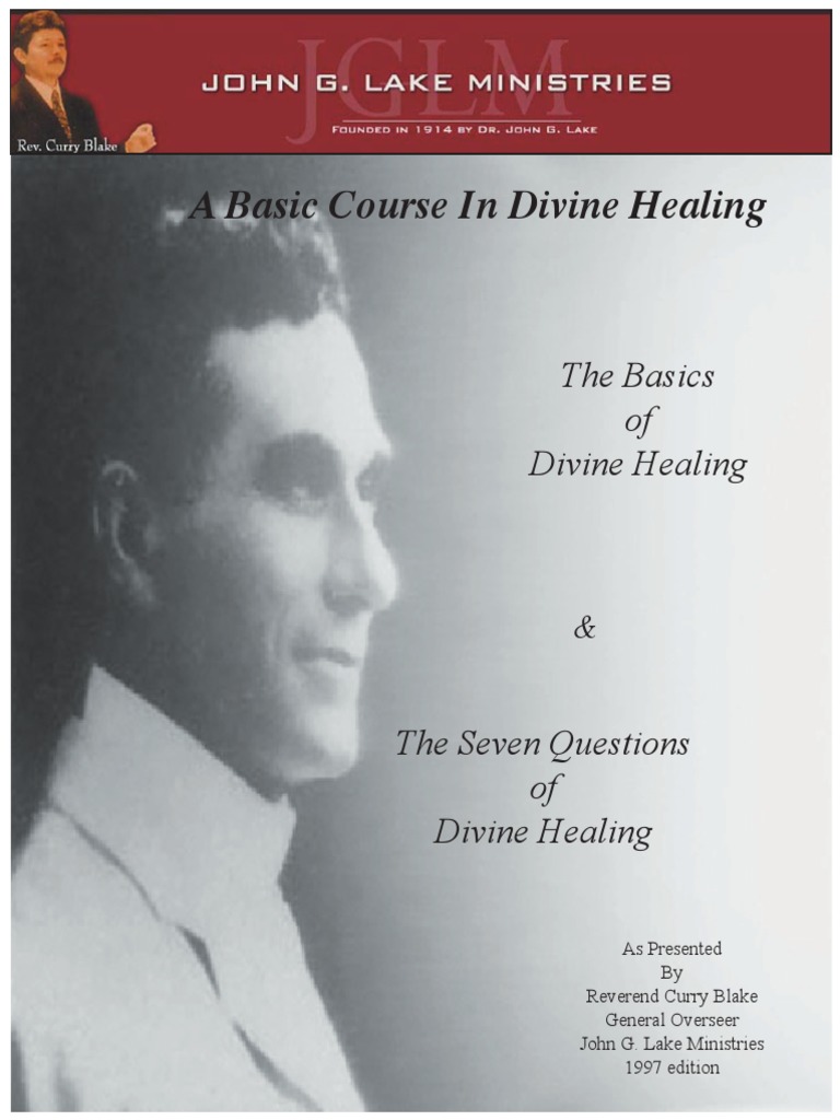 John G Lake Divine Healing PDF | PDF | Serpents In The Bible | Jesus
