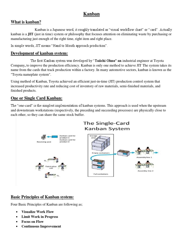 Kanban | PDF | Systems Engineering | Systems Science