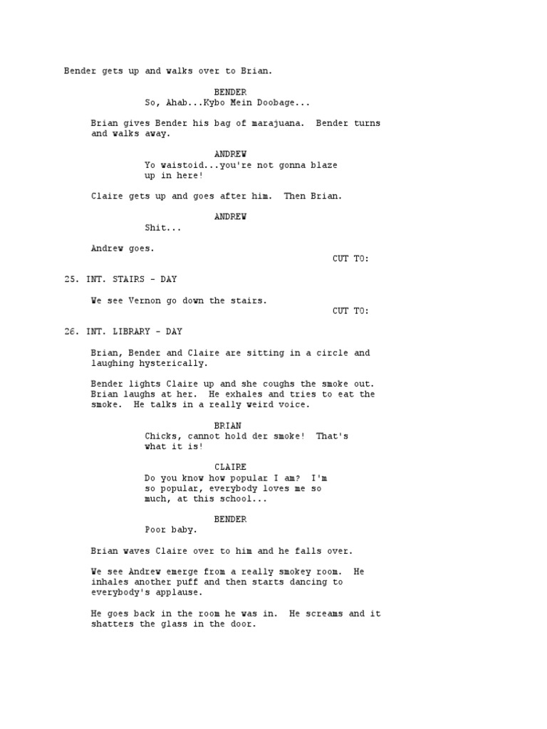 The Breakfast Club | PDF
