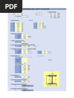 HSS Cap Plate Connection | PDF | Beam (Structure) | Yield (Engineering)