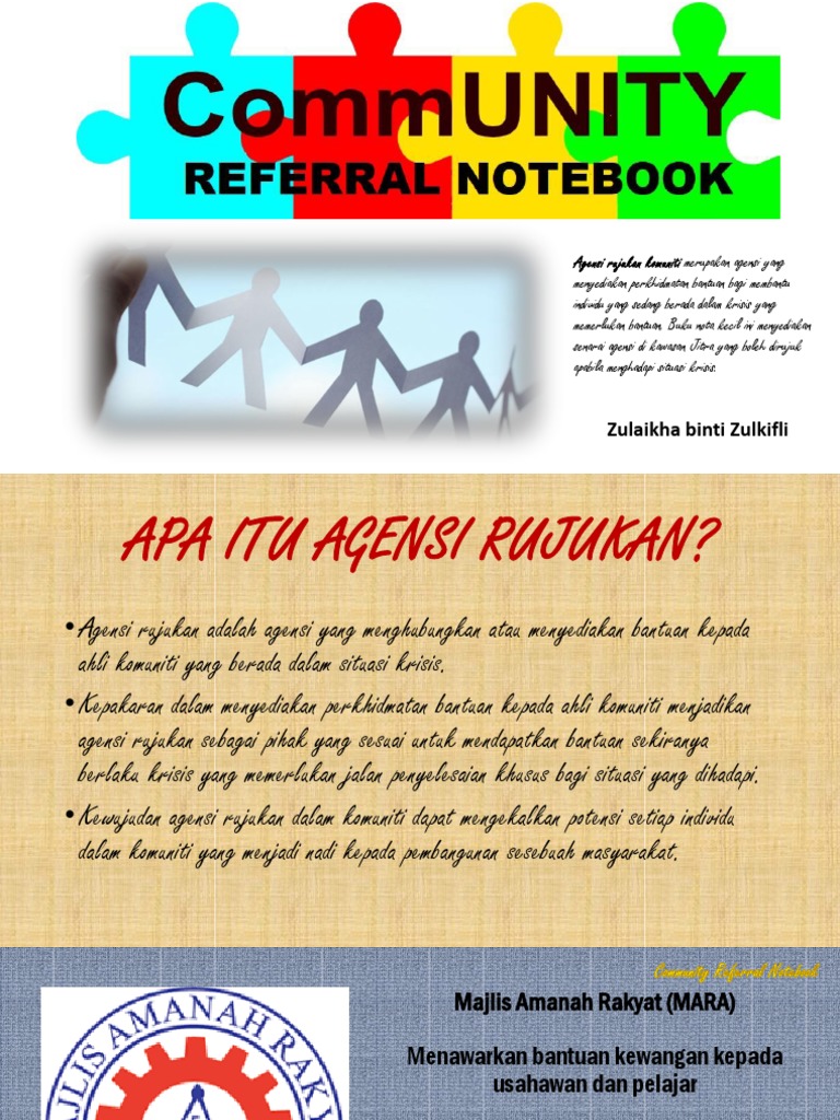 Community Referral Notebook | PDF