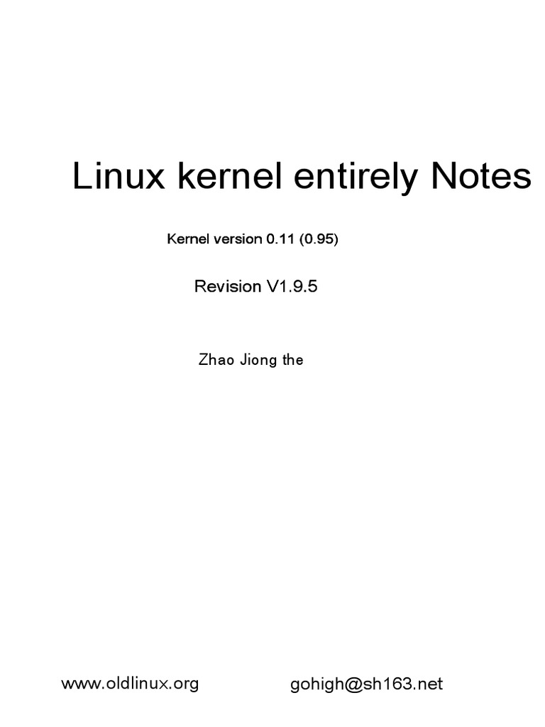 Linux Asm CH English | PDF | Gnu | Kernel (Operating System)