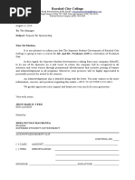 FUN RUN Letter | PDF | Transport