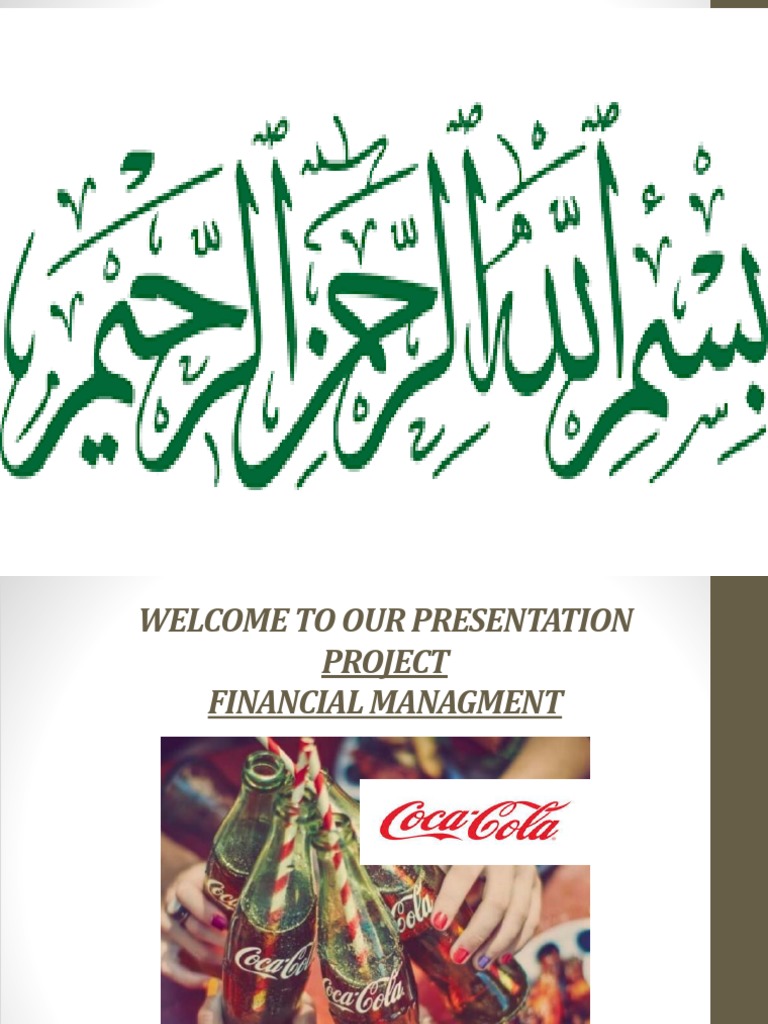 An Analysis of Financial Ratios and Statements of the Coca Cola Company ...