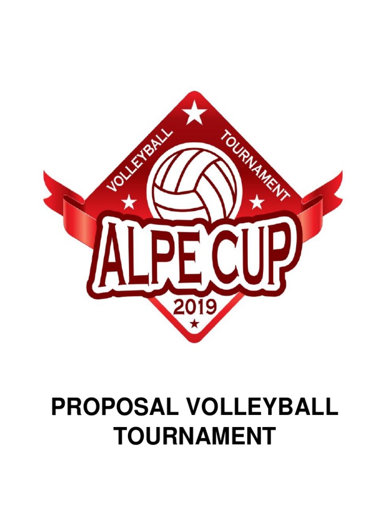 Cover Proposal Volleyball Tournament | PDF