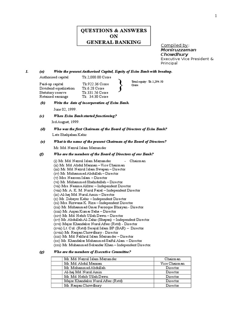 General Banking | PDF | Foreign Exchange Market | Banks