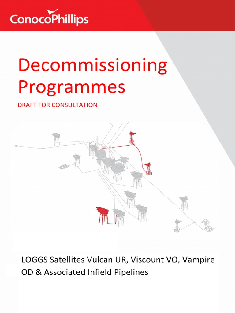 Decommissioning Programmes | PDF | Subsea (Technology) | Pipeline Transport