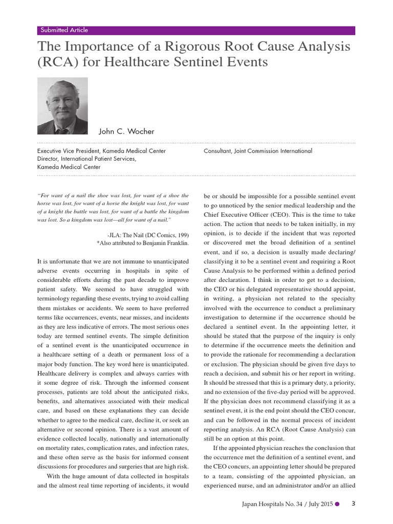 Rigorous Rca Paper | PDF | Surgery | Health Care