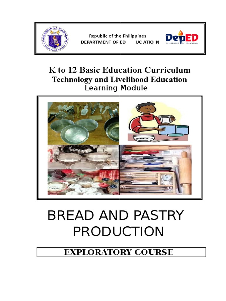 Bread and Pastry Grade 7 and 8 | PDF | Cakes | Baking