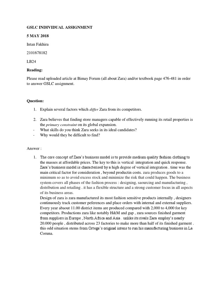 International Bus Case Study Chap 12 | PDF | Retail | Economic Sectors