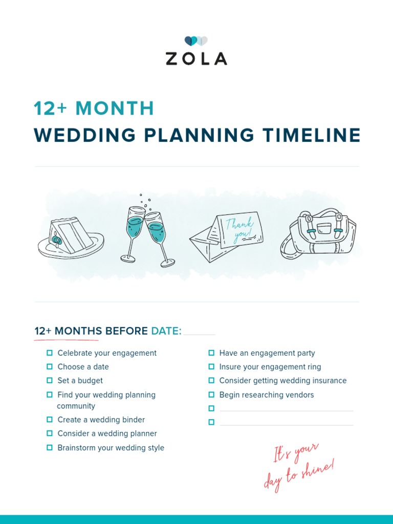 Zola wedding checklist 60 photos - Astyledwedding.com
