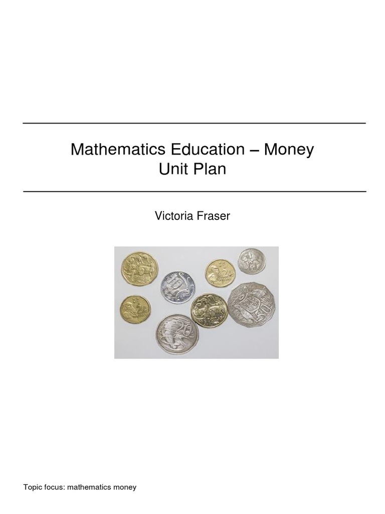 Math Unit Plan | PDF | Creativity | Teachers